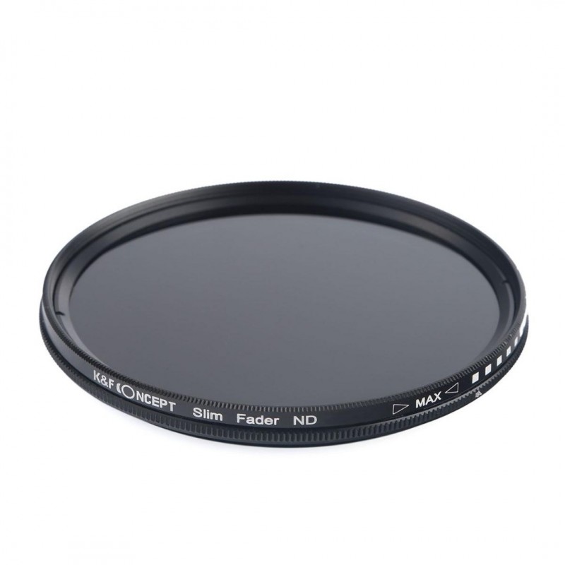 K&F 62mm Slim Variable/Fader NDX, ND2-ND400 KF01.1110
